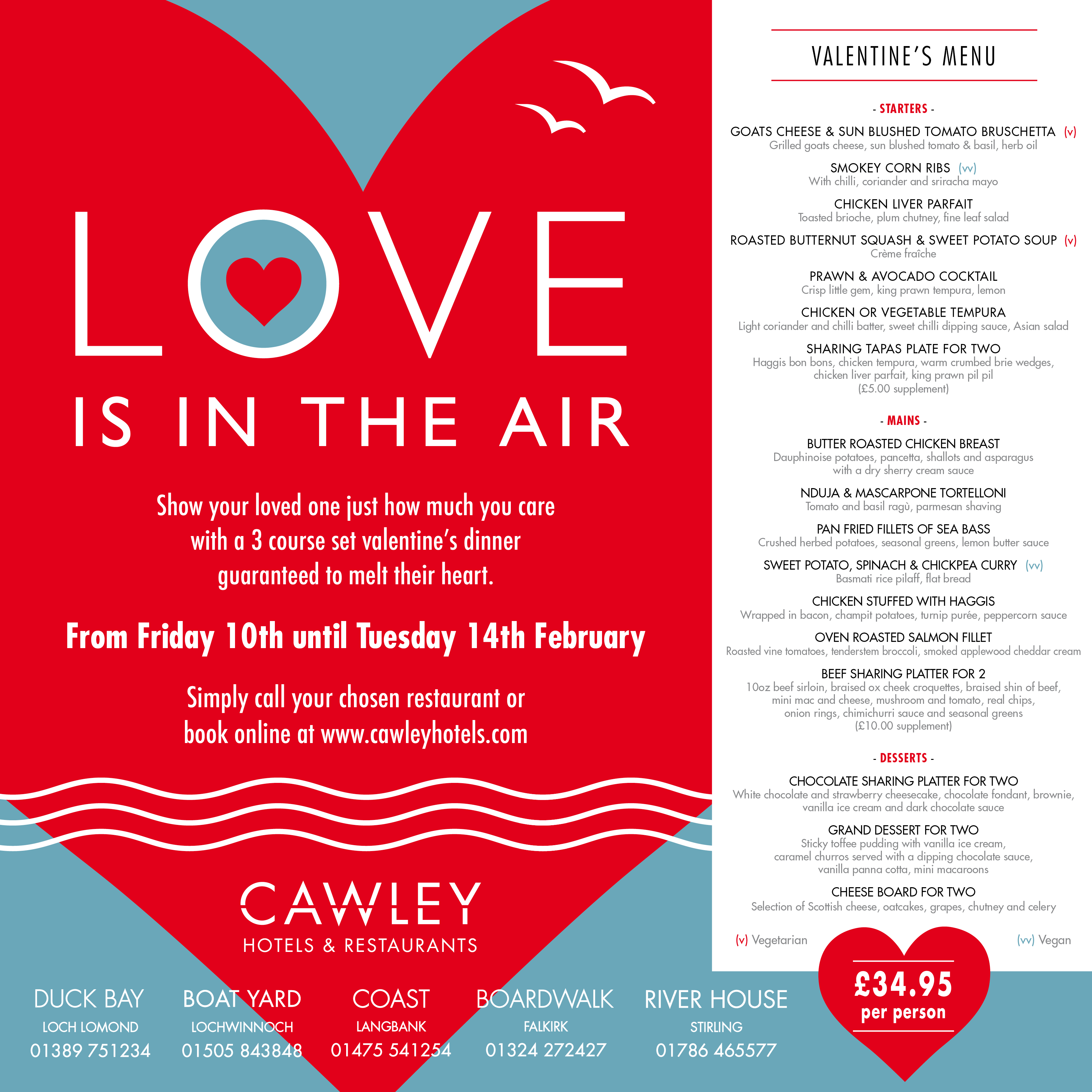 Boardwalk Restaurant & Bar | Family Friendly Dining | Falkirk